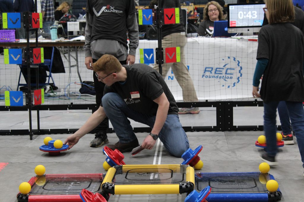 Wooster Robotics teams compete at first Wooster Robotics HS VEX ...