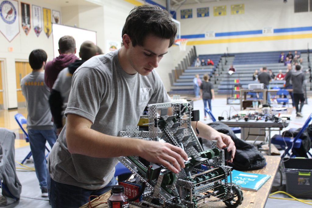 Wooster Robotics teams compete at first Wooster Robotics HS VEX ...